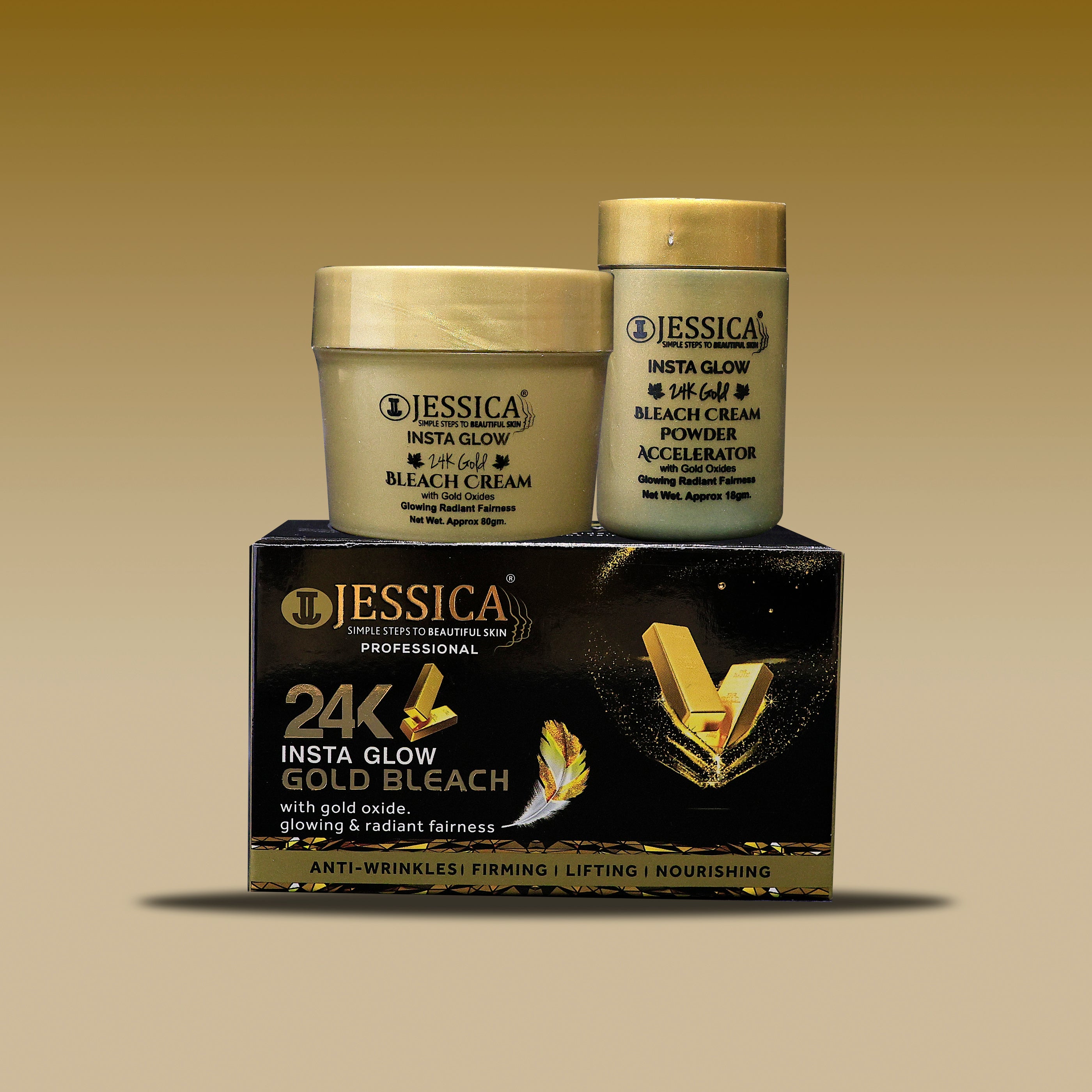 Gold Bleach Pack – JESSICA COSMETIC