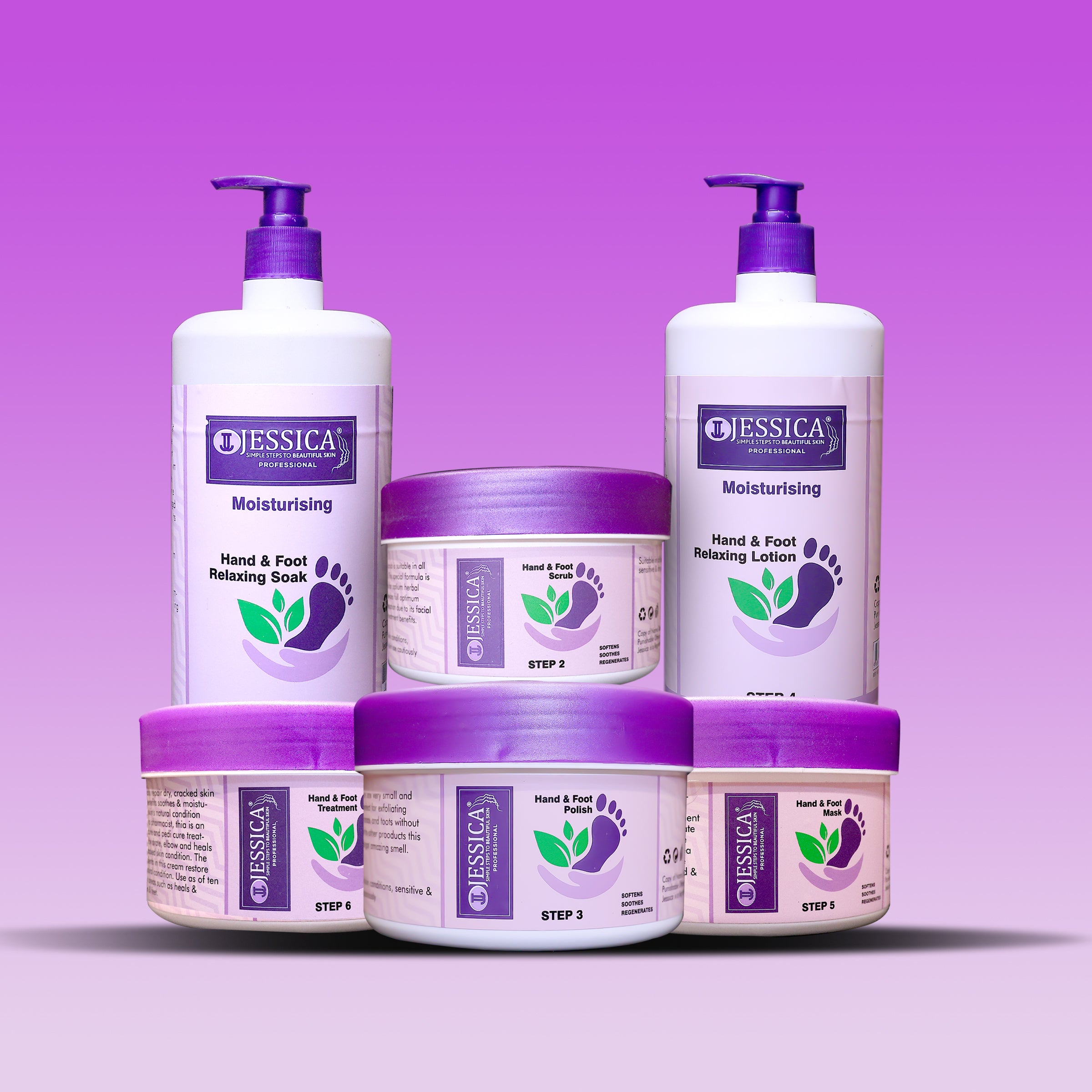 Hand & Foot Kit Parlor Pack – JESSICA COSMETIC